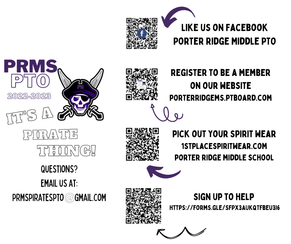 PTBoard - Porter Ridge Middle School PTO