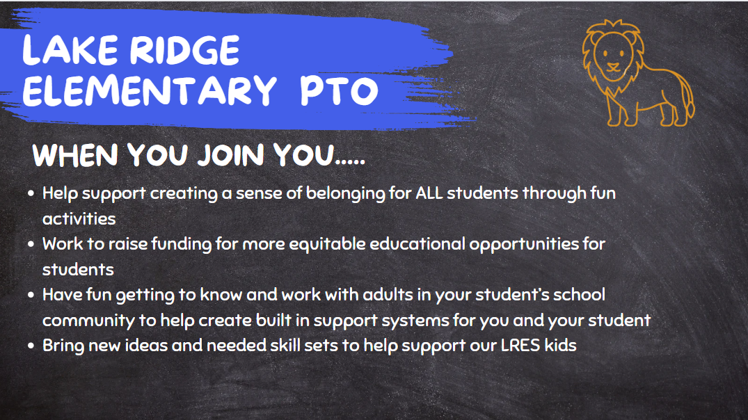 PTBoard - Lake Ridge Elementary PTO