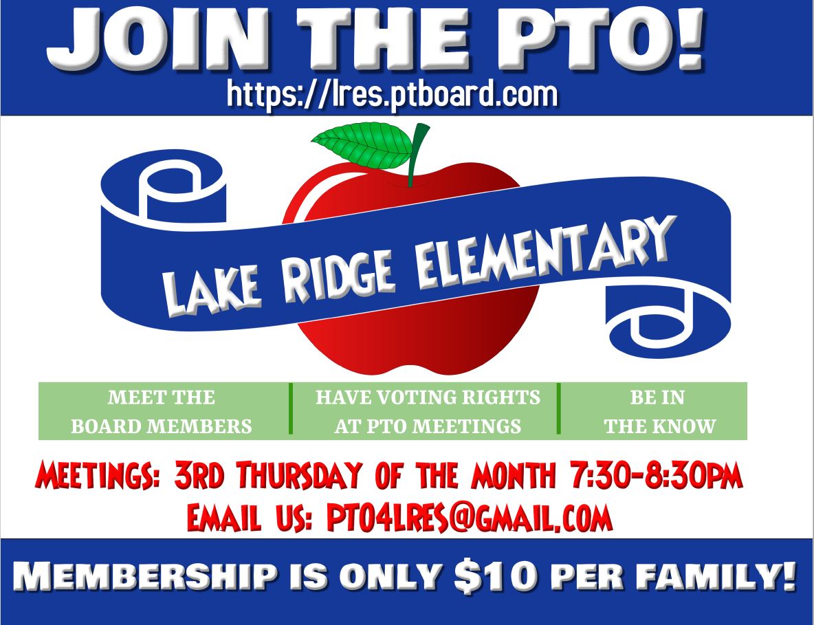 PTBoard - Lake Ridge Elementary PTO
