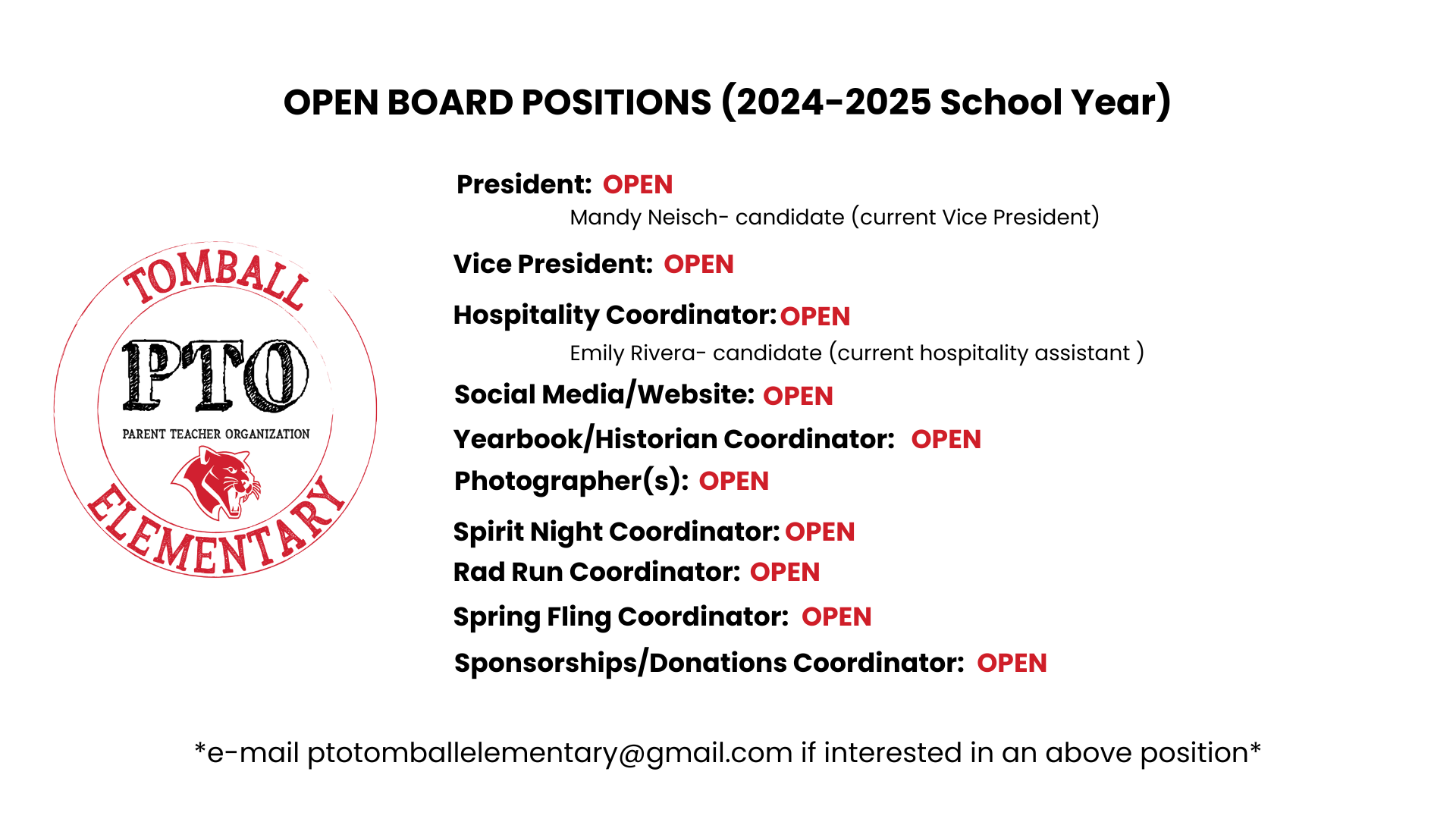 PTBoard - Tomball Elementary PTO