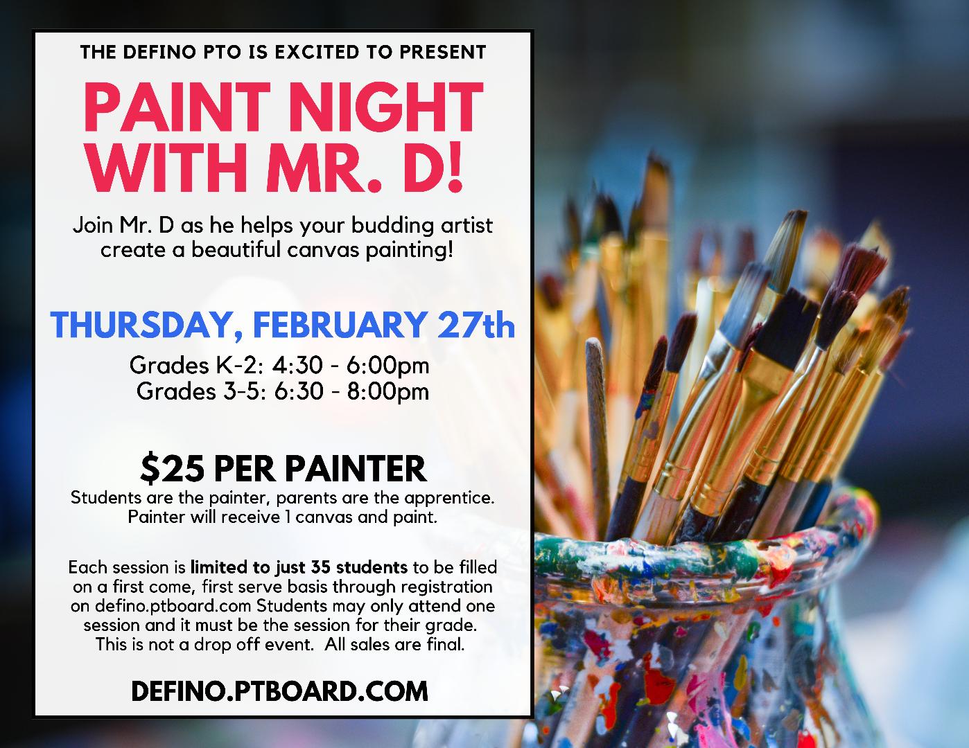 PTBoard - Defino Central Elementary School PTO