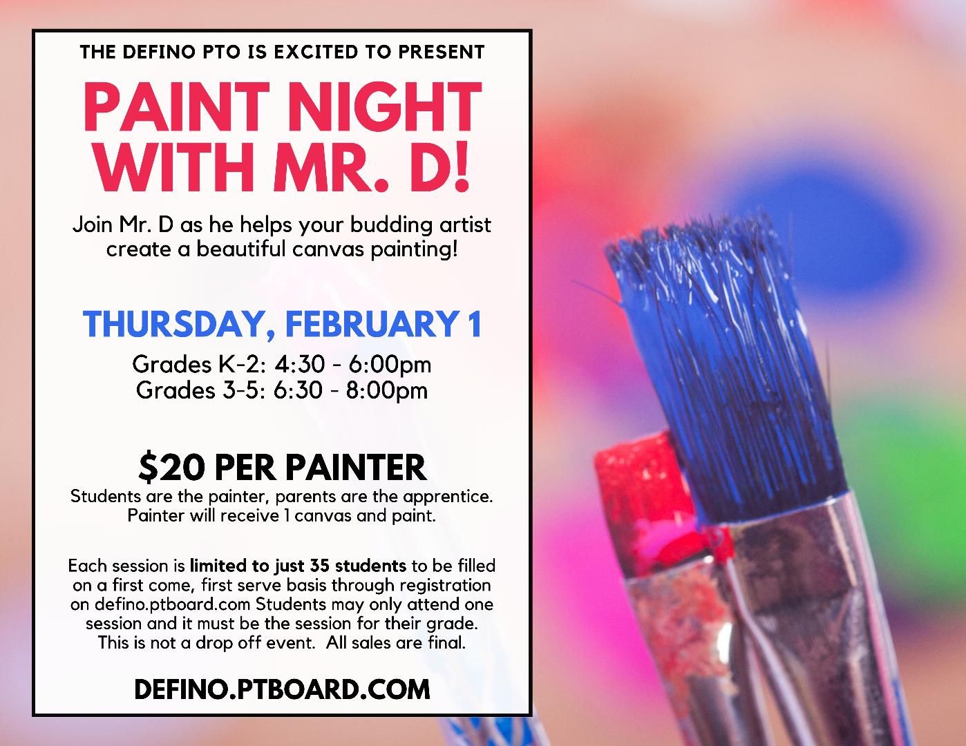 PTBoard - Defino Central Elementary School PTO