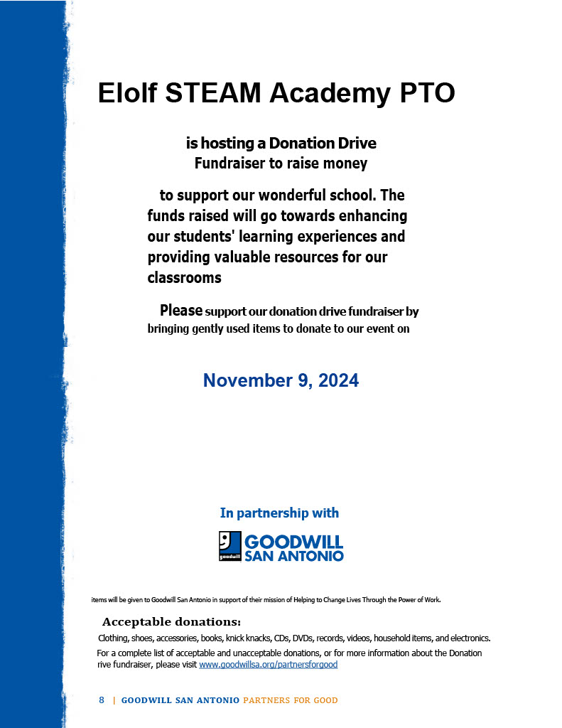 PTBoard - Elolf STEAM Academy PTO