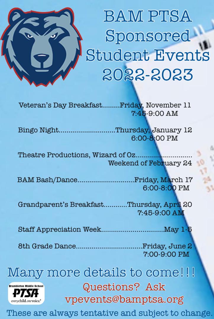 PTBoard - Brambleton Middle School PTSA