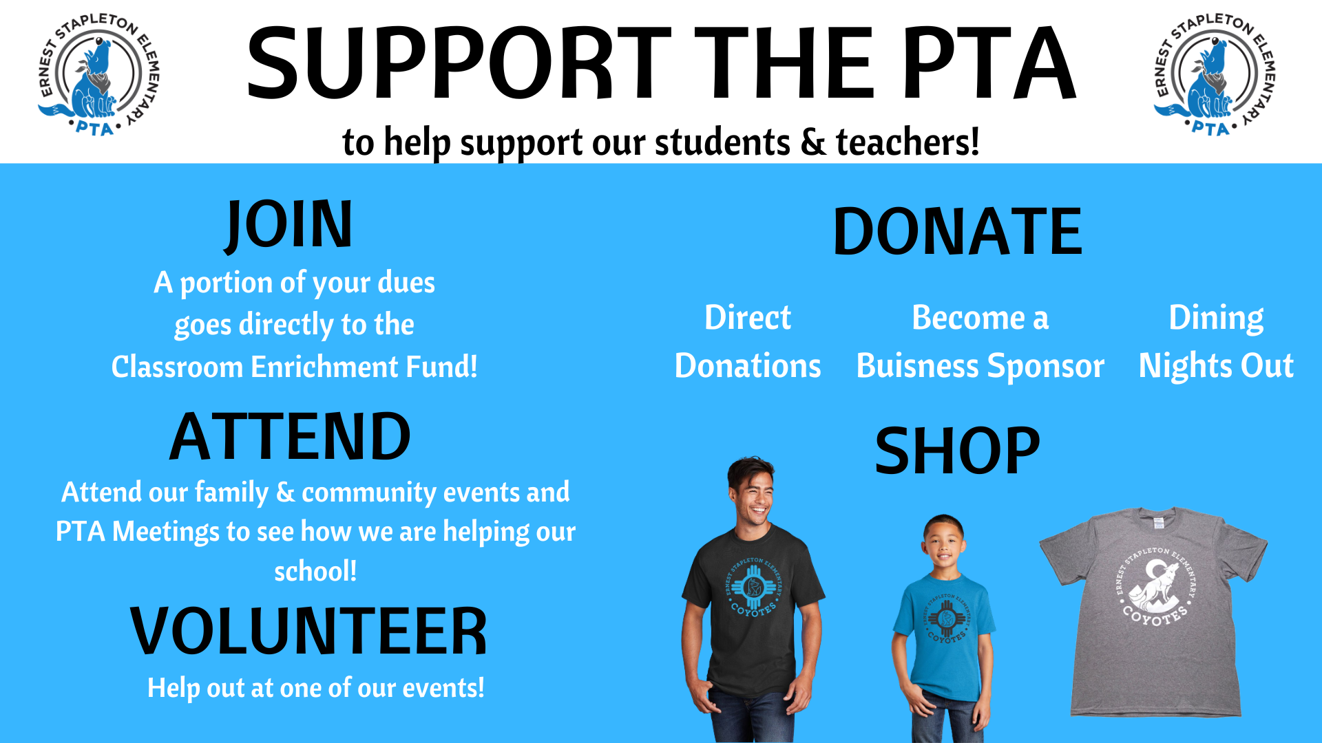 PTBoard - Ernest Stapleton Elementary PTA