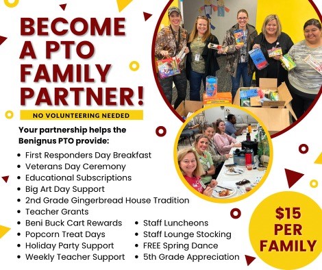 PTBoard - Benignus Elementary PTO