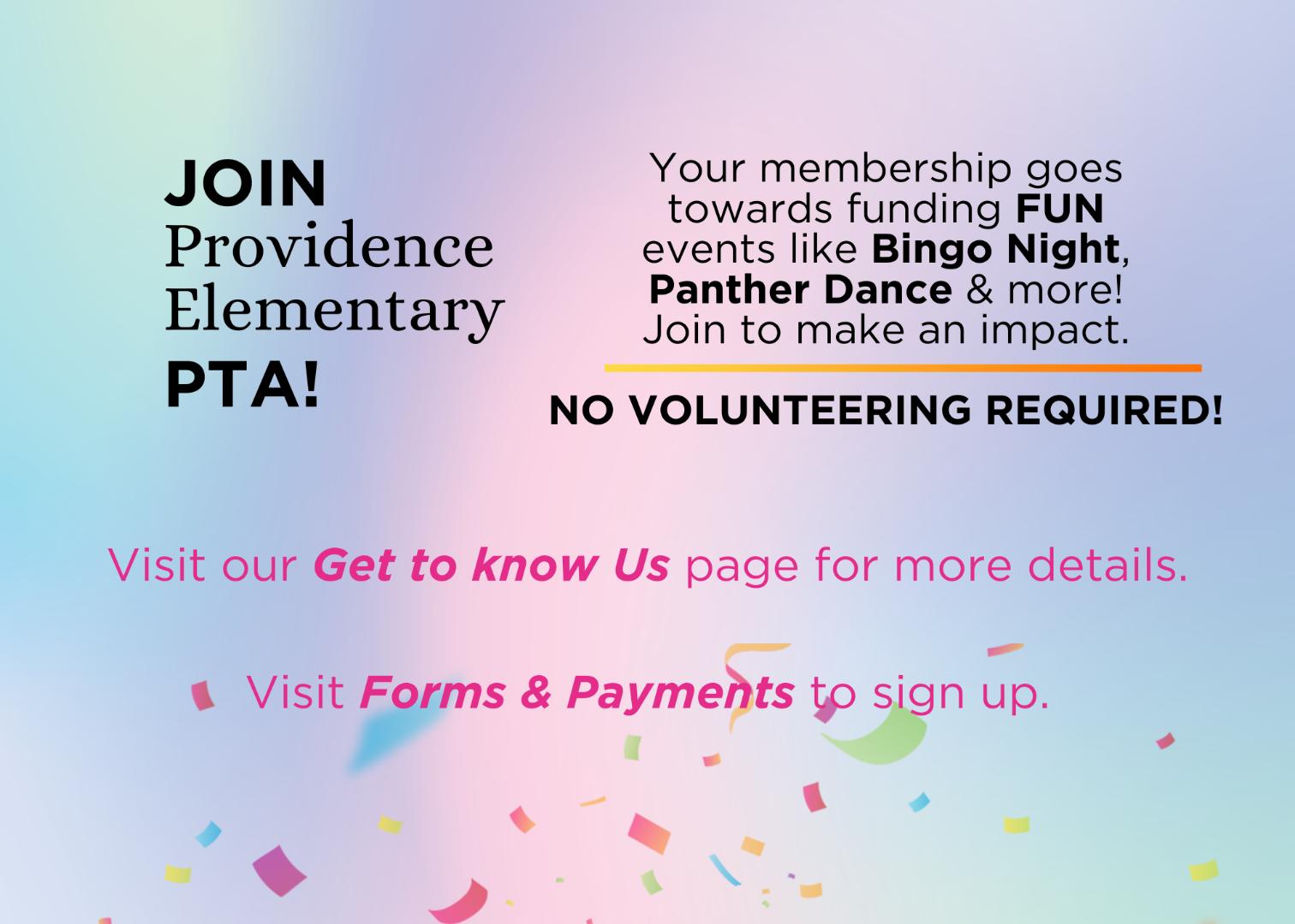 PTBoard - Providence Elementary School PTA