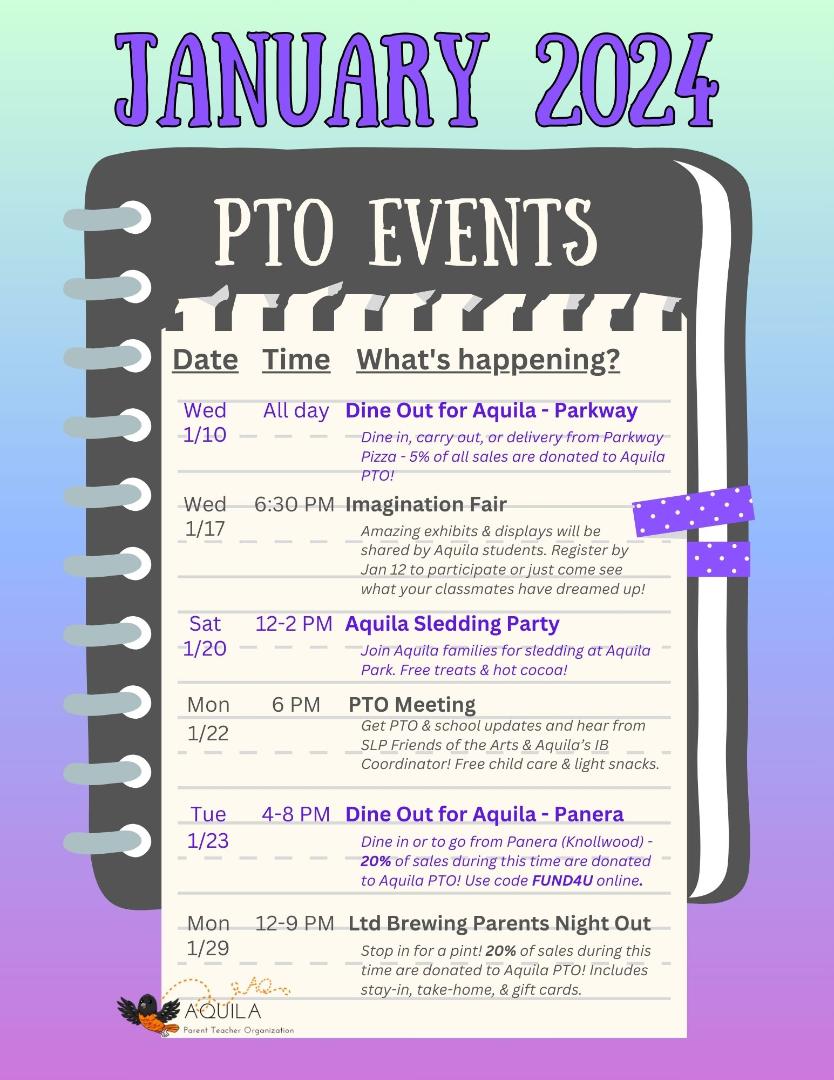 PTBoard - Aquila Elementary PTO