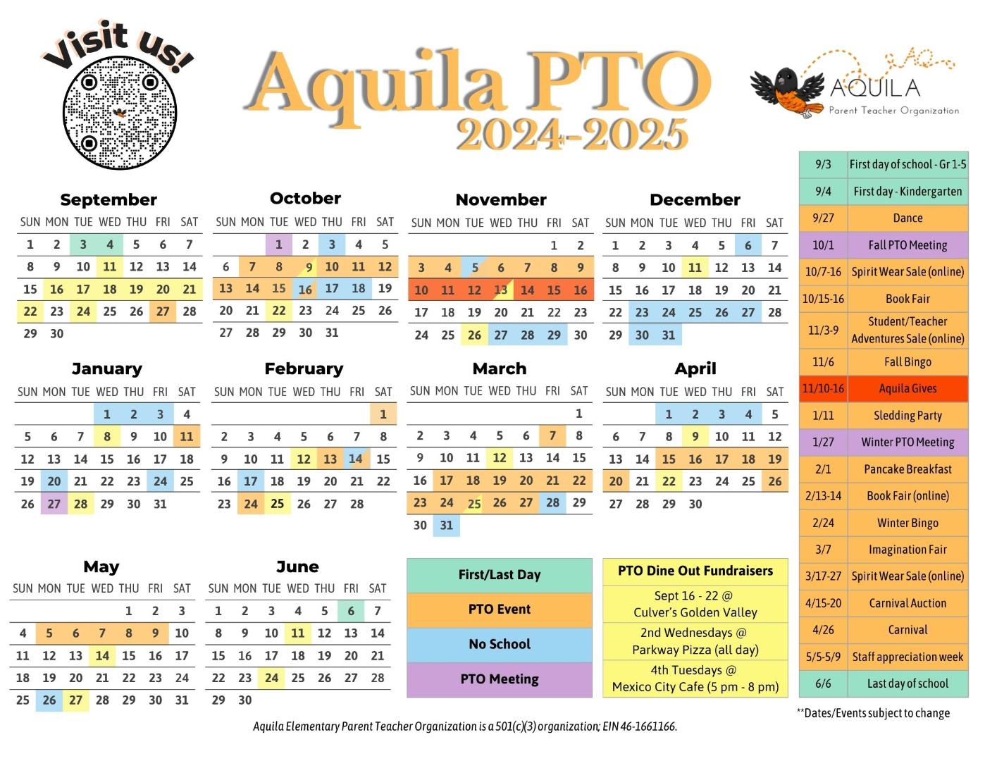 PTBoard - Aquila Elementary PTO