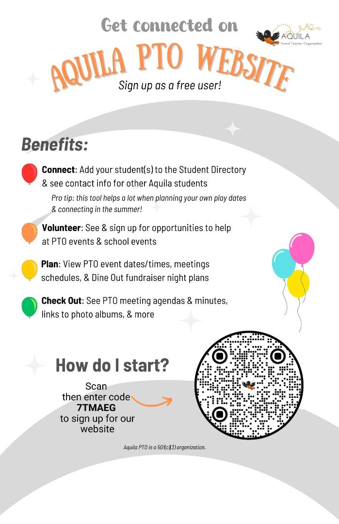 PTBoard - Aquila Elementary PTO