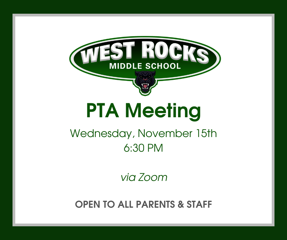 PTBoard - West Rocks Middle School PTA