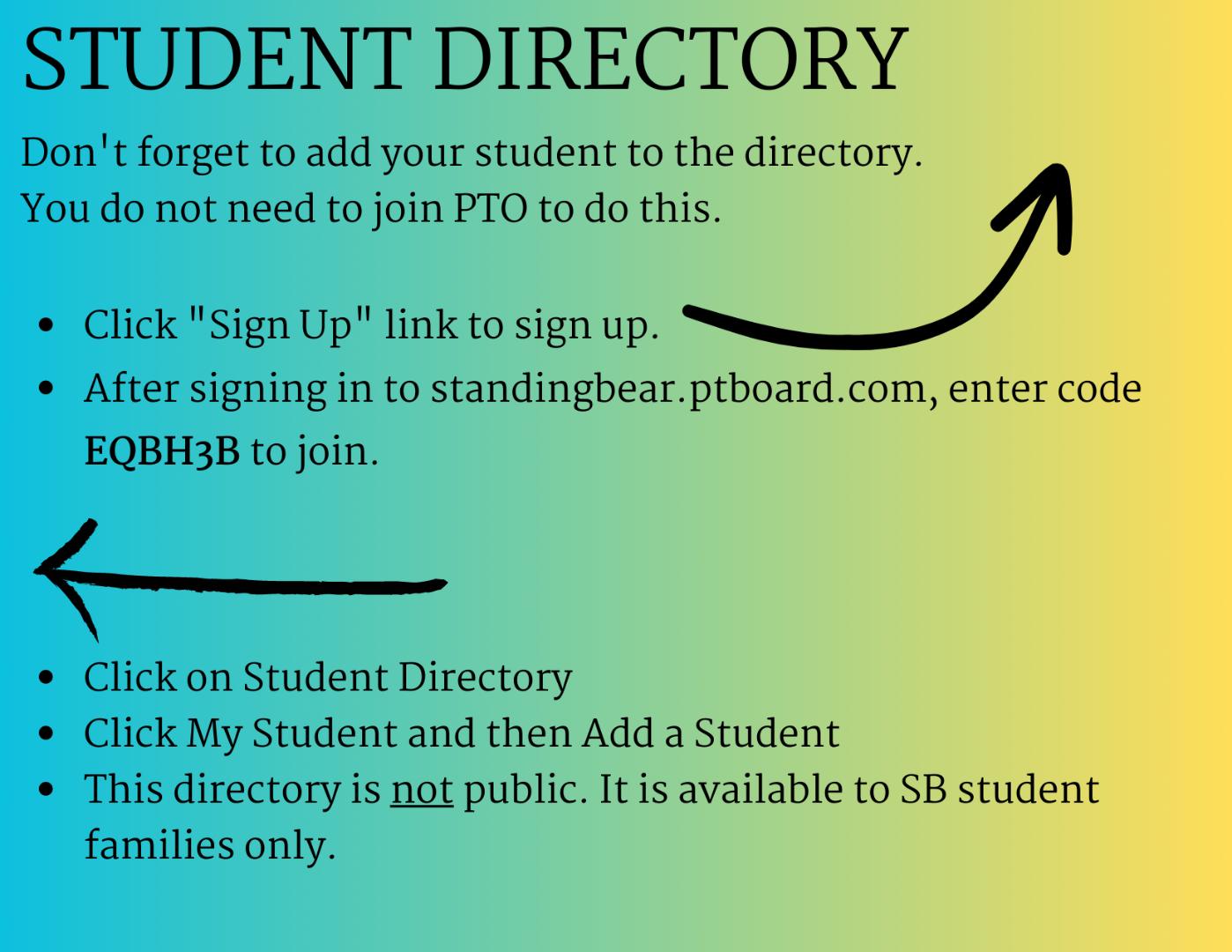 PTBoard - Standing Bear Elementary School PTO